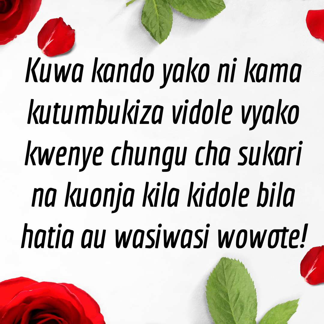 Maneno matamu ya mapenzi – Mhariri