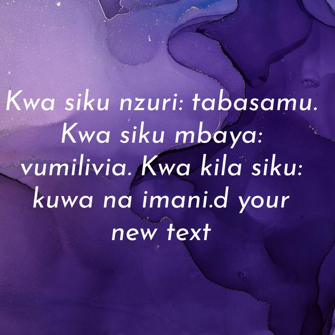 100 Misemo ya maisha – Mhariri