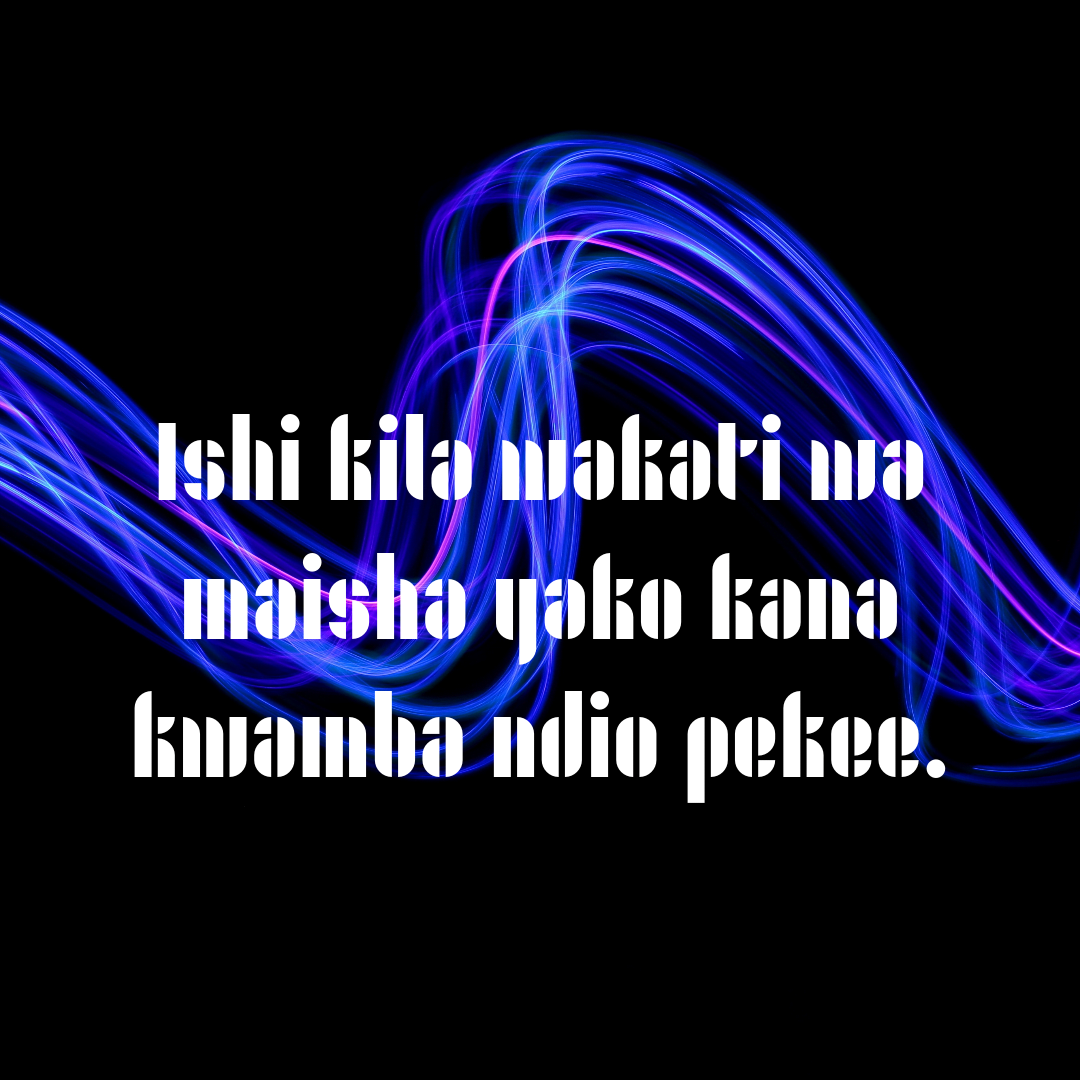 100 Misemo ya maisha – Mhariri