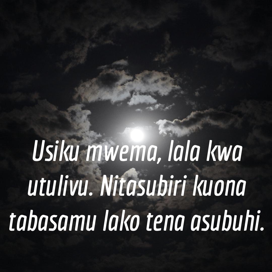 SMS za mahaba usiku na picha za usiku mwema – Mhariri