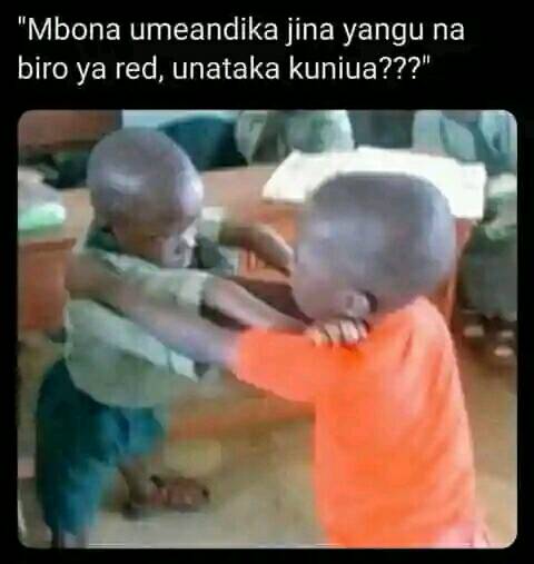 Vichekesho vya Kiswahili (memes za Swahili na Sheng) – Mhariri